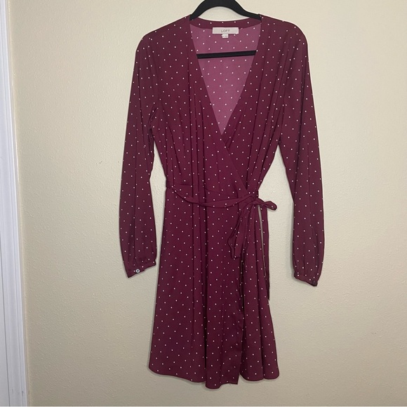LOFT | Dresses | Loft Star Wrap Dress | Poshmark